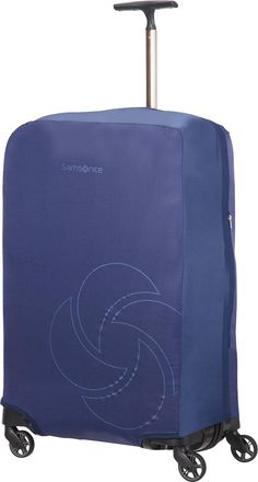 Samsonite Global Travel Accessories Faltbare Kofferhülle, L, blau (midnight blue)