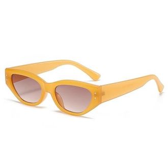 Generic Lunettes De Soleil Homme &Agrave; Monture Fine For La Conduite Et Les D&eacute;placements Domicile-travail, Femme For Lext&eacute;rieur(Yellow)
