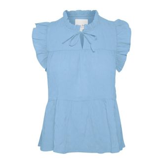 Part Two Damen, Blusen & Hemden, Blau, 2XLGr&ouml;&szlig;e