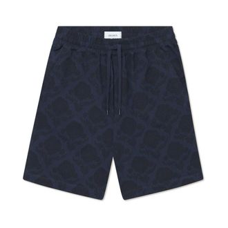 Les Deux Flower Shorts - - Shorts - Herren - Blau - S