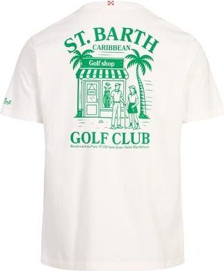 MC2 Saint Barth Tee-shirt droit imprim&eacute; en coton