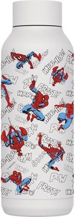 Quokka Thermosflasche, Edelstahl, 510 ml, Spider-Man Retro Comic