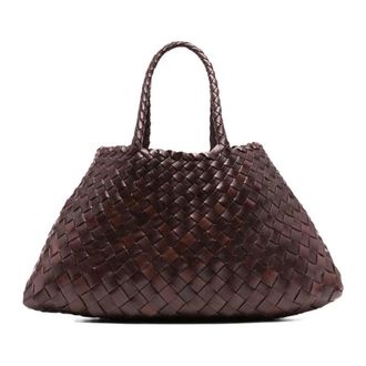 Dragon Diffusion Santa Croce Small Tote Bag - - Bags - Damen - Braun - ONE SIZE