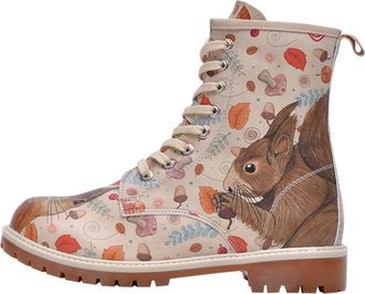 Dogo Schn&uuml;rstiefel DOGO Boots - squirrel