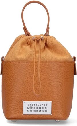 Maison Margiela Shopper & Totes - Small 5Ac Bucket Bag - Brown - Gr. unisize - in Braun - für Damen