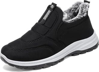 Generic Bottes de neige dhiver pour femme, chaussures orthop&eacute;diques d&eacute;contract&eacute;es et confortables, bottines courtes dext&eacute;rieur l&eacute;g&egrave;res et confortables, soutie