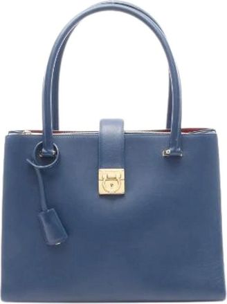 Ferragamo Damen, Pre-Owned, Blau, ONE SIZEGr&ouml;&szlig;e