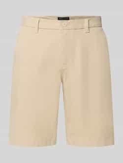 Marc O'Polo Regular Fit Chinoshorts aus Baumwoll-Mix