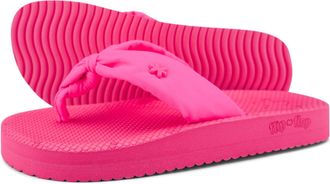 Flip*Flop Damen Sandalen Comfy*Flower, Neonpink, Größe 39 EU