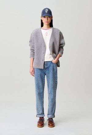 Claudie Pierlot Verwaschene Denim-Jeans