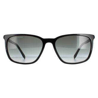 HUGO BOSS Rectangle Mens Schwarz Grau Gradient BOSS 0959/S/IT