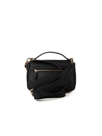 Guess Womens Top Handle Bag Black Polyurethane - Top-Handle-Bags
