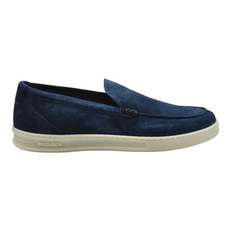 Woolrich Homme, Chaussures, Bleu, Taille: 44 EU Low Laced Chaussures