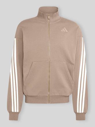 adidas Regular Fit Trainingsjacke aus Baumwolle mit 3-Streifen-Design