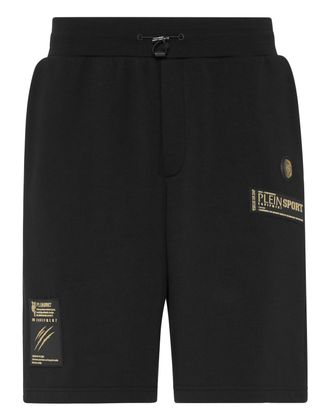 Plein Sport Short Cargo Pants Laminated