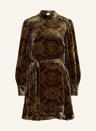 Barbour Samtkleid Ana Clara gruen