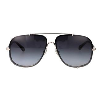 Chlo&eacute; unisex, Accessoires, Gris, Taille: 62 MM Lunettes de soleil aviateur