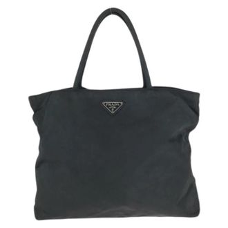 Prada Pre-owned Tessuto Nylon Tote Bag - - Pre-owned - Damen - Schwarzk - ONE SIZE