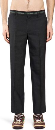 Gucci Wool Straight Leg Pants