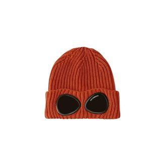 C.P. Company Merino Woll Strickm&uuml;tze - - Accessories - unisex - Orange - ONE SIZE