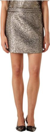 Notre-V Nv-Goldina Minirock - - Skirts - Damen - Gelb - S
