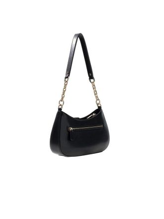 Guess Womens Shoulder Bag Black Polyurethane Shoulder-bags