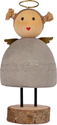 Baden aufsteller Engel auf holzbasis 12 cm 1237873 weihnachtsdekoration