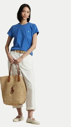 Polo Ralph Lauren T-Shirt 211898698034 Blau Straight Fit