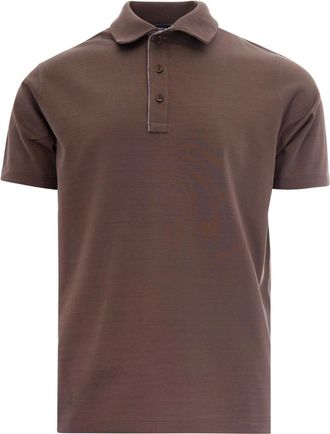 Paul & Shark Homme, Tops, Brun, Taille: 2XL Polo Jersey Double Marrone