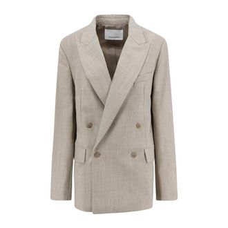 Frankie Shop Newark Blazer - - Jackets - Damen - Beige - M