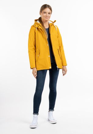 Dreimaster Dreimaster Regenjacke mit Wattierung Damen Senf