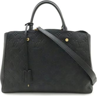 Louis Vuitton Pre-owned Sac fourre-tout Monogram Empreinte - Femme - Pre-owned - Noir - Taille: ONE Size
