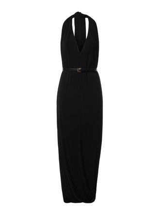 Loewe Robe Au Genou - Noir