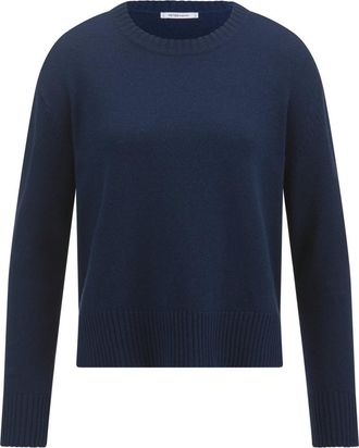 Peter Hahn Rundhals-Pullover Peter Hahn blau