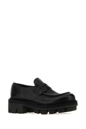 Prada Basalt Loafer - Black