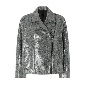 Pinko Bellis Blouson - - Jackets - Damen - Grau - M