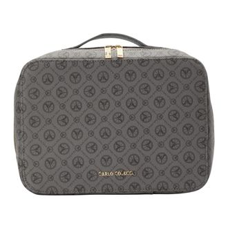 Carlo Colucci Kulturbeutel zum Aufh&auml;ngen - - Bags - Herren - Grau - ONE SIZE