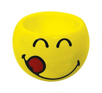 Zak designs 6727-4463 Smiley Emoticon Lecker Eierbecher Gelb