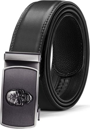 Glamexx24 G&uuml;rtel Herren Automatik Business Kleidung G&uuml;rtel Ratsche Anzug, Metall Denim Jeansg&uuml;rtel F&uuml;r M&auml;nner