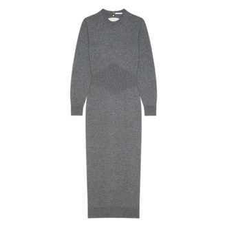 Givenchy Langes Strickkleid - - Dresses - Damen - Grau - S