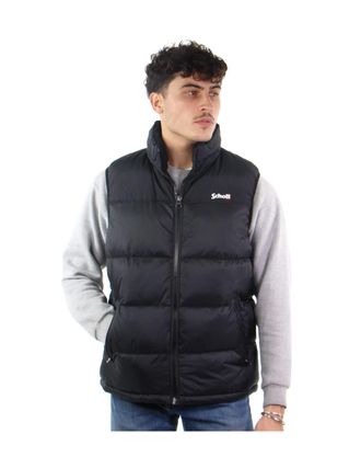 Schott NYC Herren Utahv Jacke Not Applicable, Schwarz, XS