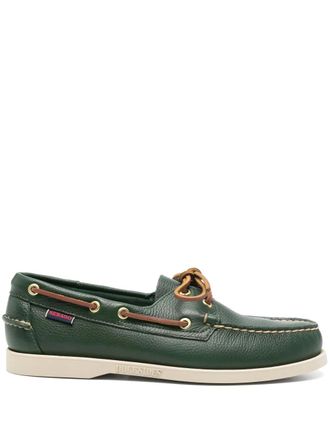 Sebago Portland Martellato Segelschuhe - Gr&uuml;n