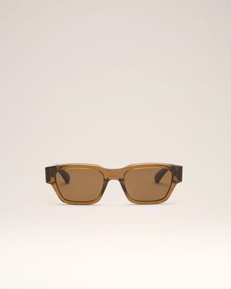 Ami Lunettes De Soleil 75009 Marron Miel Fonce - TU - Unisex