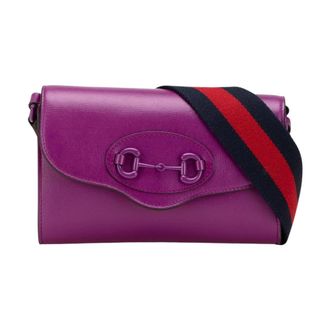 Gucci Pre-owned Elegante Umh&auml;ngetasche - - Pre-owned - Damen - Lila - ONE SIZE