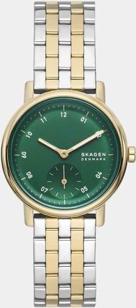 Skagen Kuppel Lille - Montre en acier inoxydable avec mouvement à 3 aiguilles - Doré