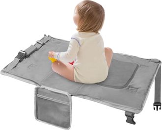 Generico Faltbarer Teppich, tragbar, f&uuml;r Baby-Flugsitz, rutschfeste Matte, Handtasche, aus Segeltuch, f&uuml;r Wochenendausfl&uuml;ge, Camping, Long-Fligh