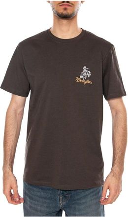 Wrangler Homme, Tops, Brun, Taille: S T-Chemises