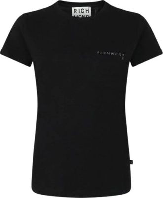 John Richmond Uwa26009Ts T-shirt GFK - Femme - Tops - Noir - Taille: 38 FR