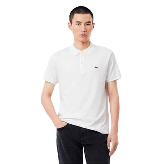 Lacoste Poloshirt f&uuml;r Herren, Pima-Baumwolle (aus Peru), kurz&auml;rmlig (Wei&szlig;)