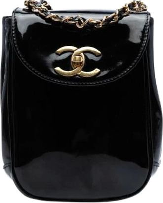 Chanel Pre-owned Cuir sacs-chanel - Femme - Pre-owned - Noir - Taille: ONE Size